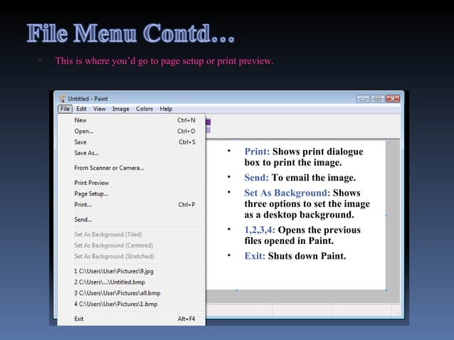 Ms Paint Tutorial | PPT