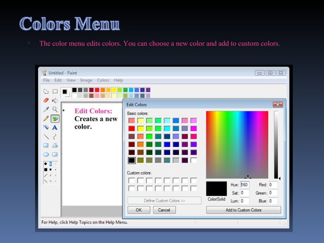 Ms Paint Tutorial | PPT