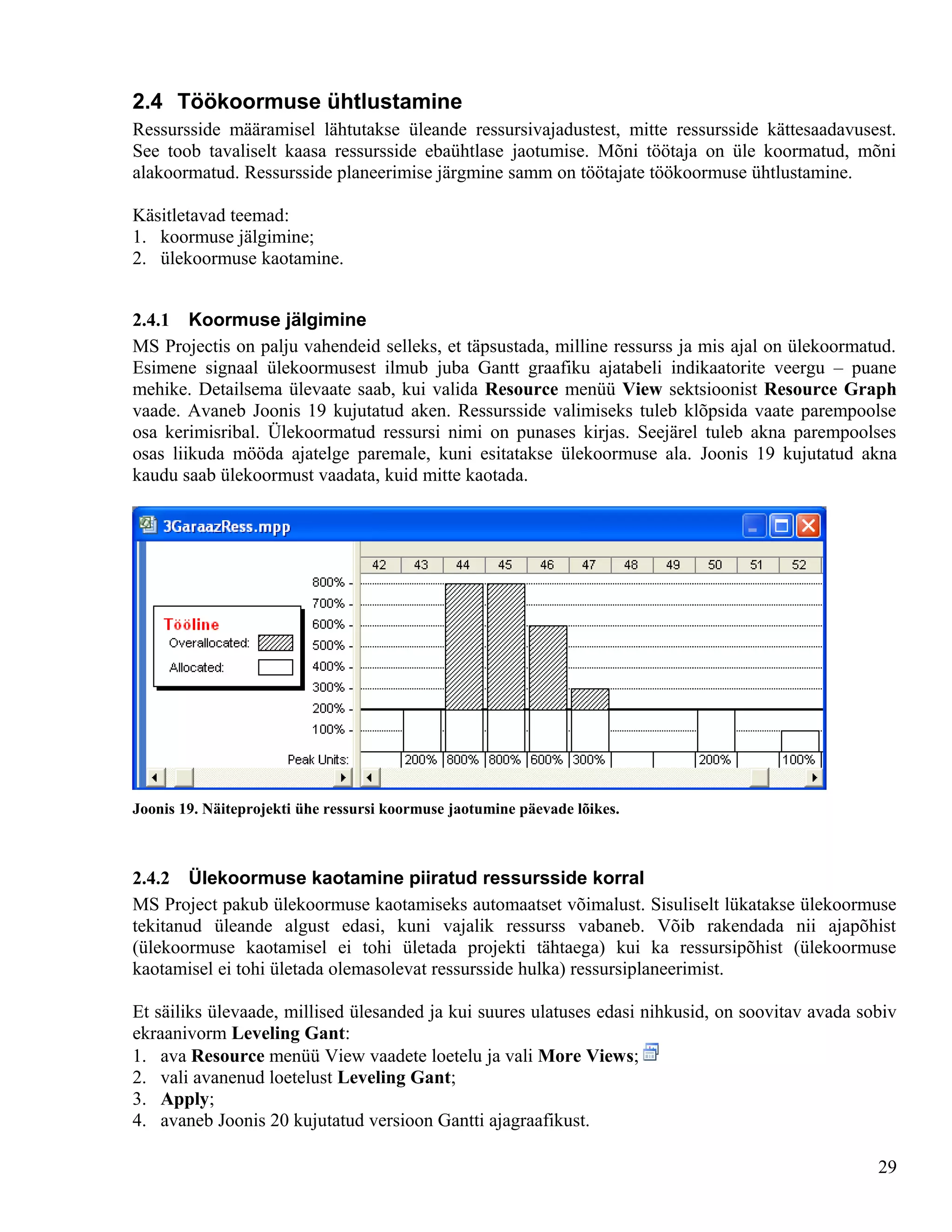 MS Project algajatele | DOC