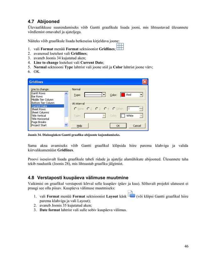 MS Project algajatele | DOC