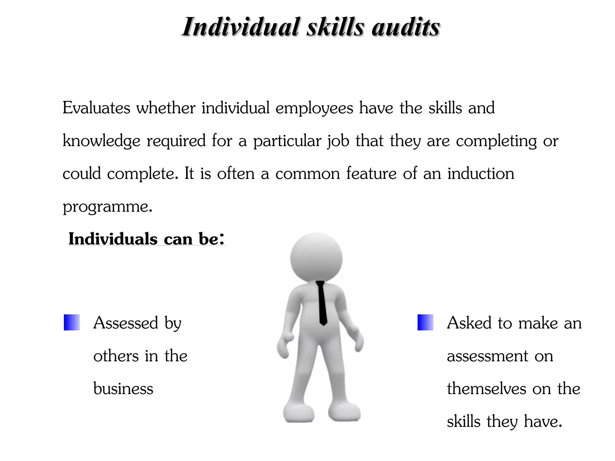 Skills Auditing, Importance & Types | PPTX