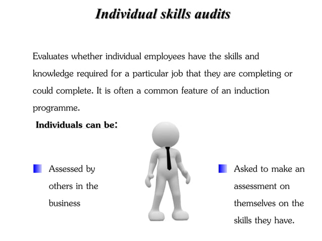Skills Auditing, Importance & Types | PPTX