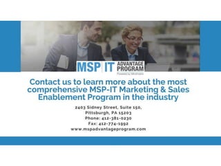 MSP E-guide: Three Things To Keep Your Leads Away From The Competition | PPT