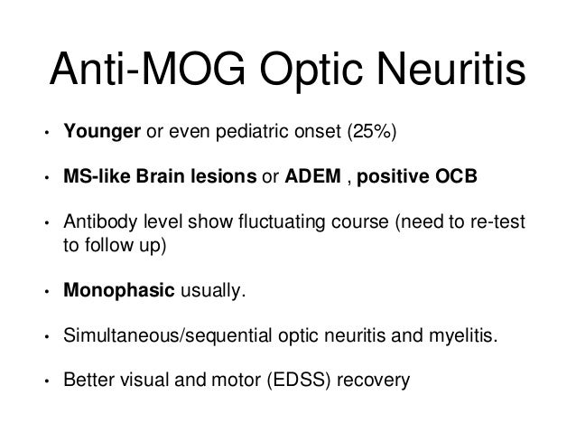 Optic Neuritis and OCT in Multiple Sclerosis