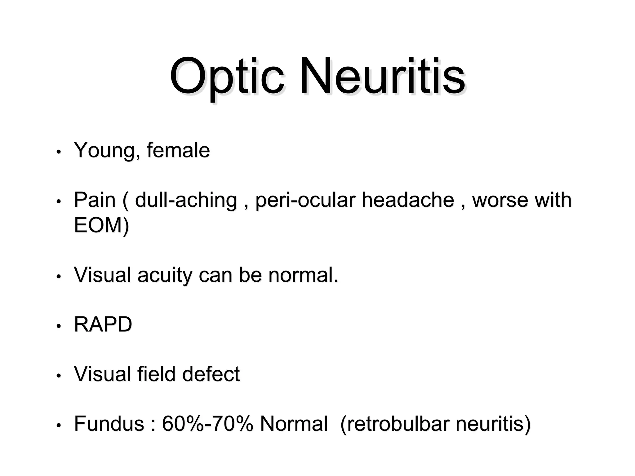 Optic Neuritis and OCT in Multiple Sclerosis | PPTX | Eye and Vision Conditions | Diseases and ...