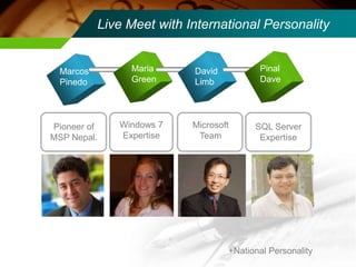 Msp experience | PPTX | Computing | Technology & Computing