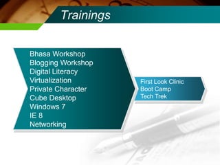 Msp experience | PPTX | Computing | Technology & Computing