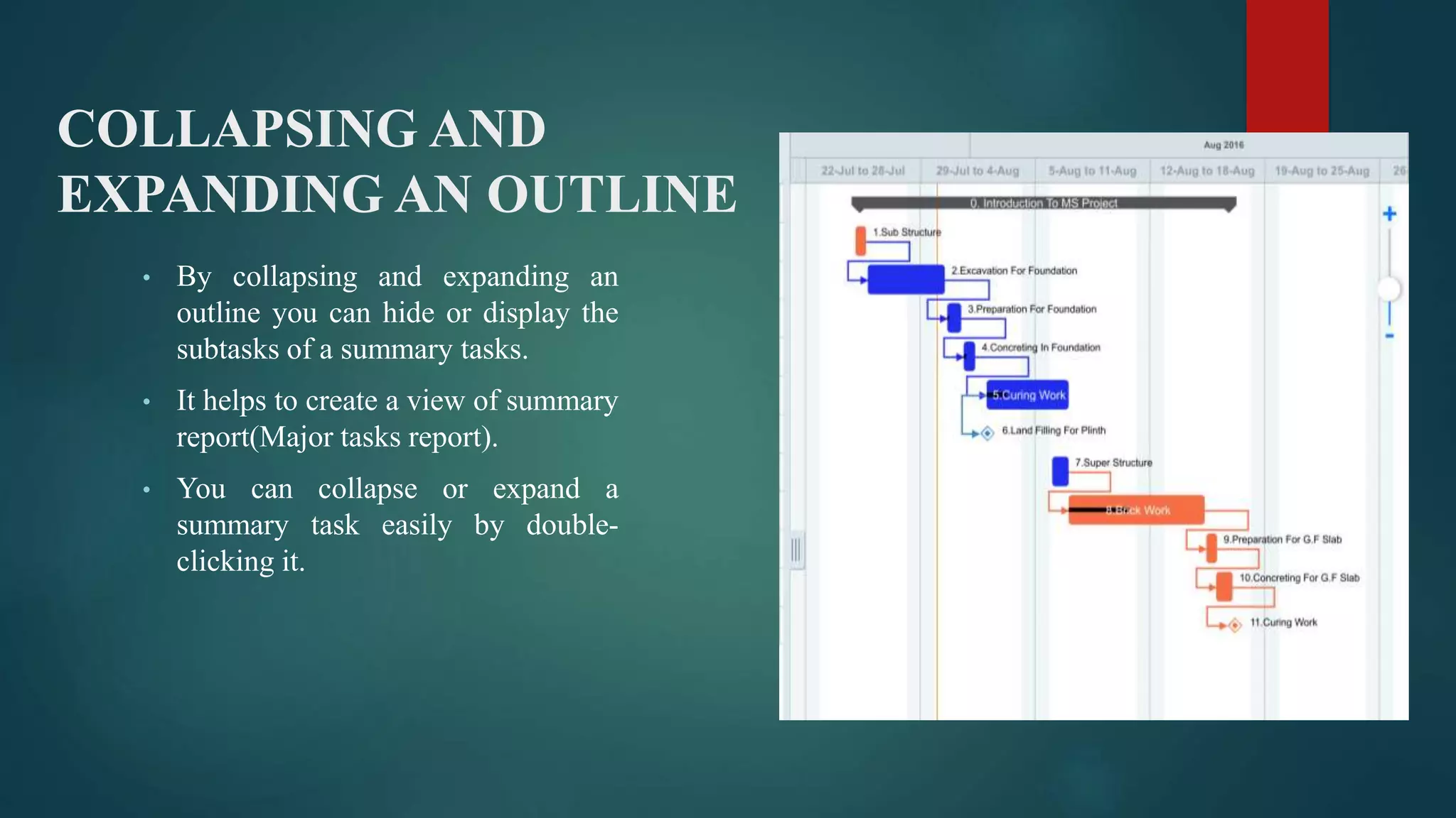 Introduction to Microsoft Project 2010 | PPT