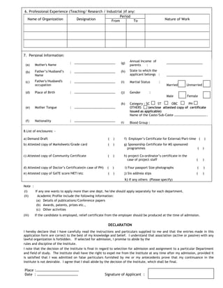 Msphd appljul09 | DOC