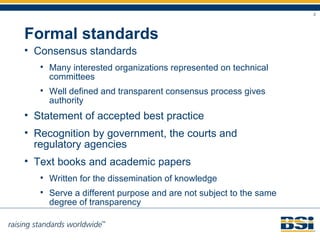 BSI - Standards for statistical methods, tools and techniques | PPS