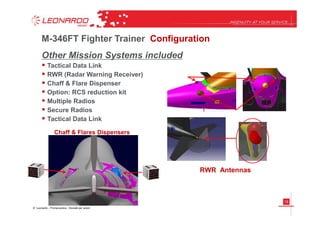 MSPO - Leonardo Aircraft Division: M-346, the dual role concept | PDF