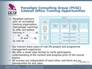 MSP Overview Paradigm Consulting Group PCGI | PDF