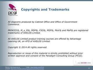 MSP Overview Paradigm Consulting Group PCGI | PDF