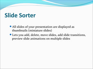 Ms PowerPoint 2003 Introducton | PPT