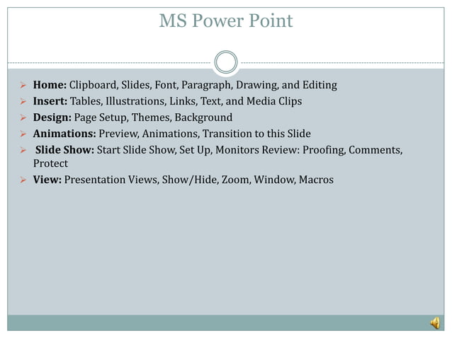 Ms powerpoint | PPTX | Operating Systems | Computer Software and ...