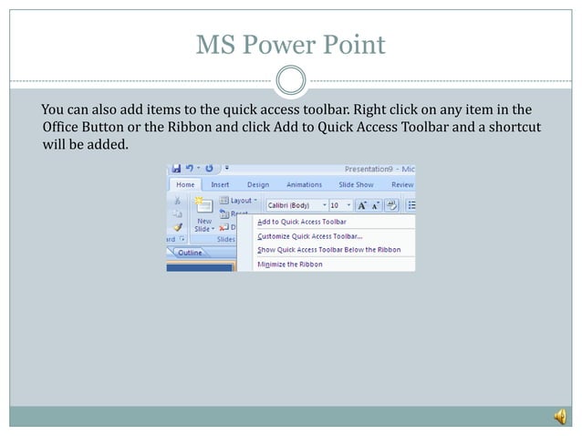 Ms powerpoint | PPTX | Operating Systems | Computer Software and ...