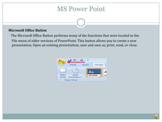 Ms powerpoint | PPT