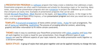 Ms powerpoint | PPTX
