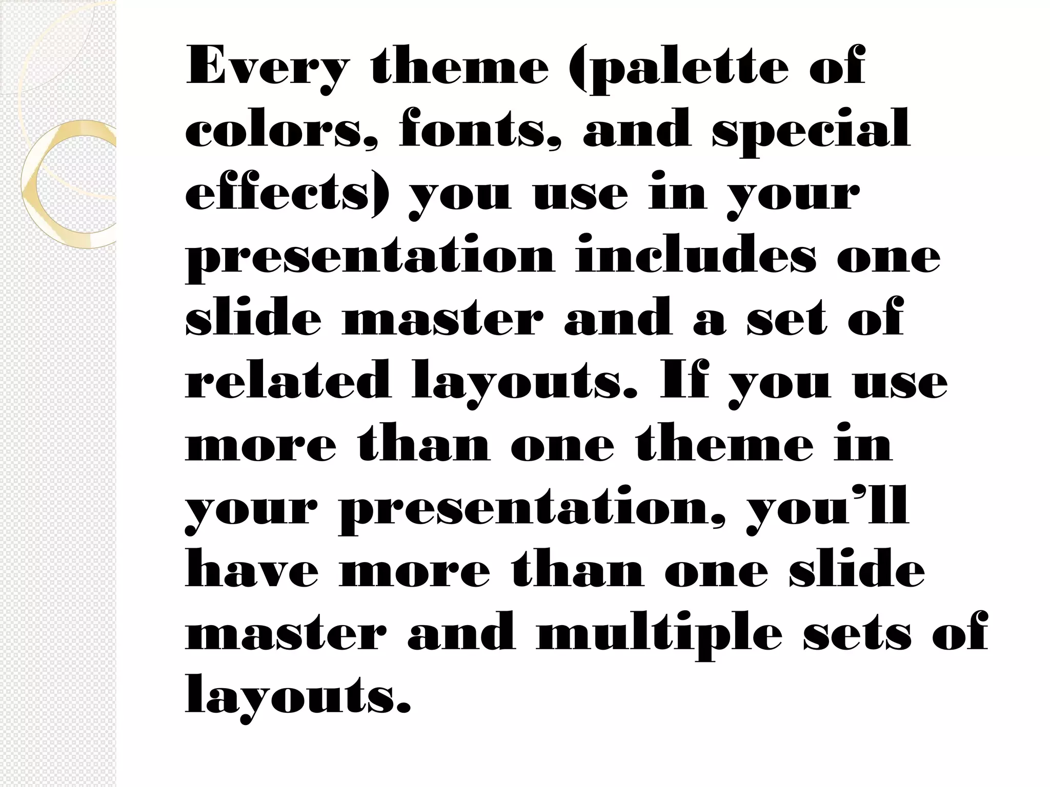 MICROSOFT POWERPOINT 2013 " SLIDE LAYOUT " | PPT