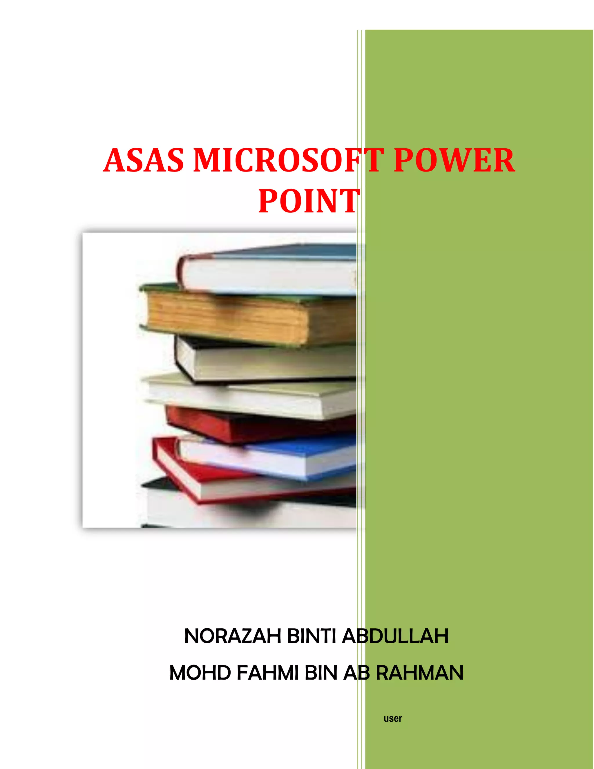 Modul asas Ms power point | PDF