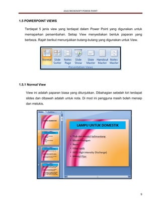 Modul asas Ms power point | PDF
