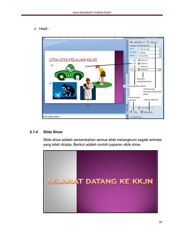 Modul asas Ms power point | PDF