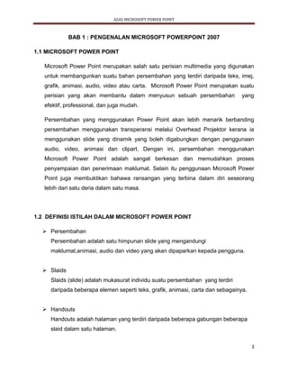 Modul asas Ms power point | PDF