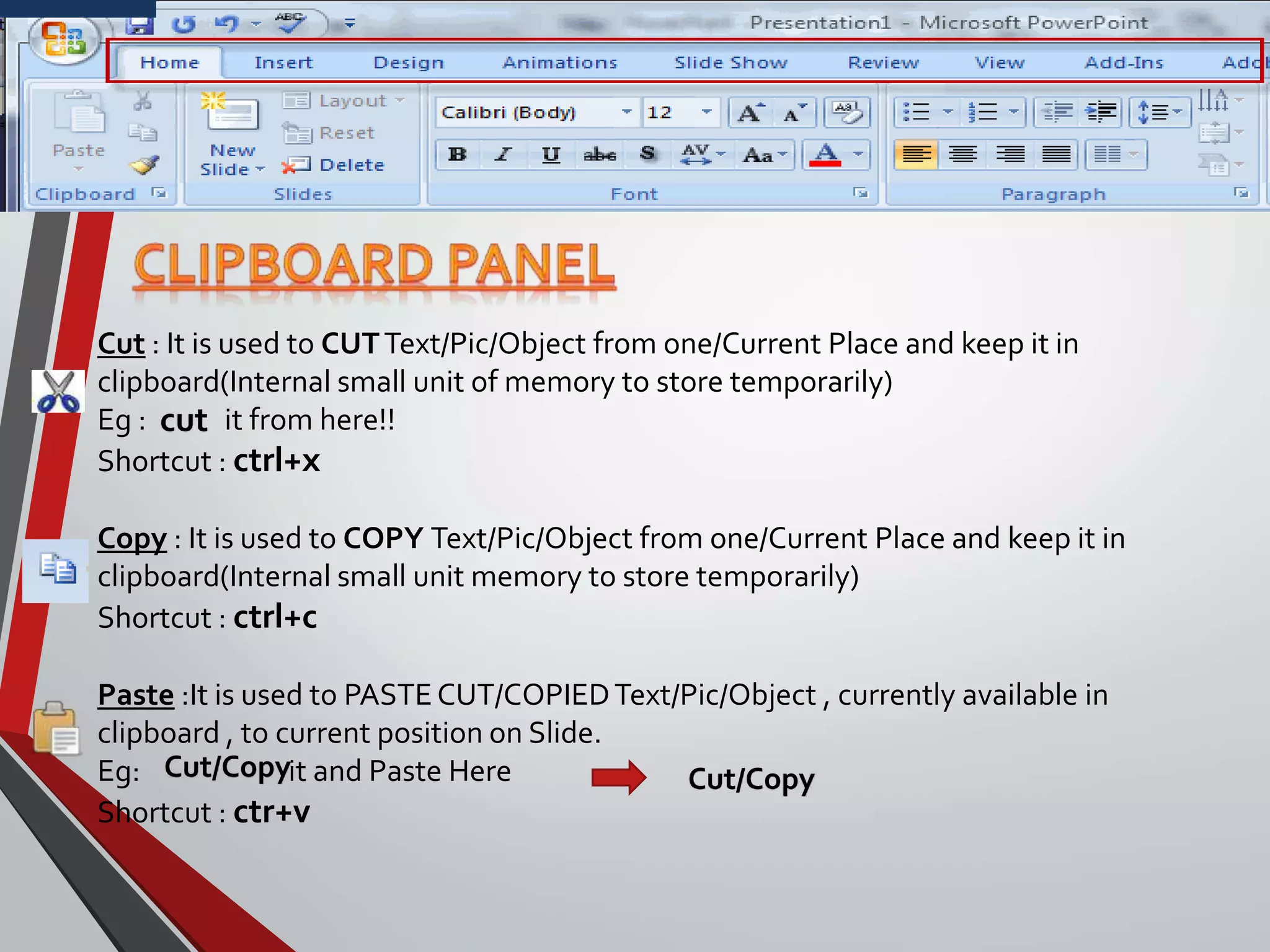 Ms powerpoint 2007 presentation by sarmad baloch | PPT