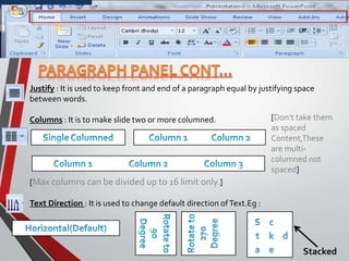 Ms powerpoint 2007 presentation by sarmad baloch | PPTX