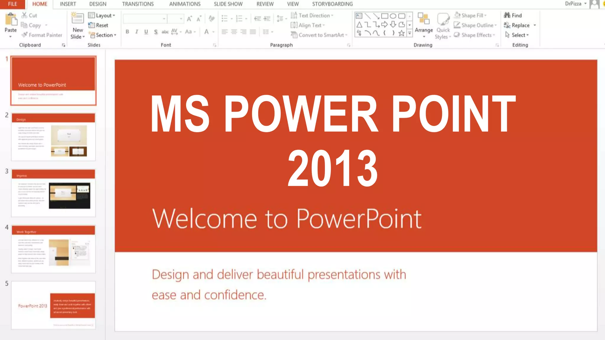Ms powerpoint 2013 | PPTX