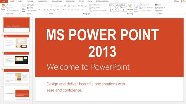 Ms powerpoint 2013 | PPTX