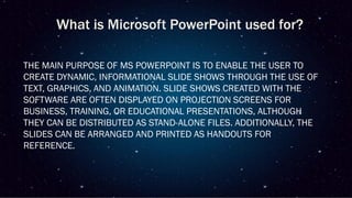 Ms powerpoint by jubelyn biando | PPT
