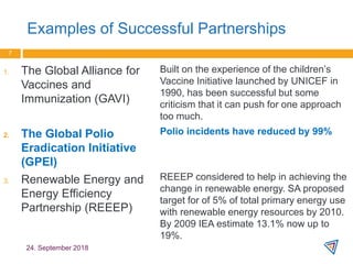 Multi-Stakeholder Partnerships sept 2018 | PPTX
