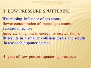 sputtering process | PDF