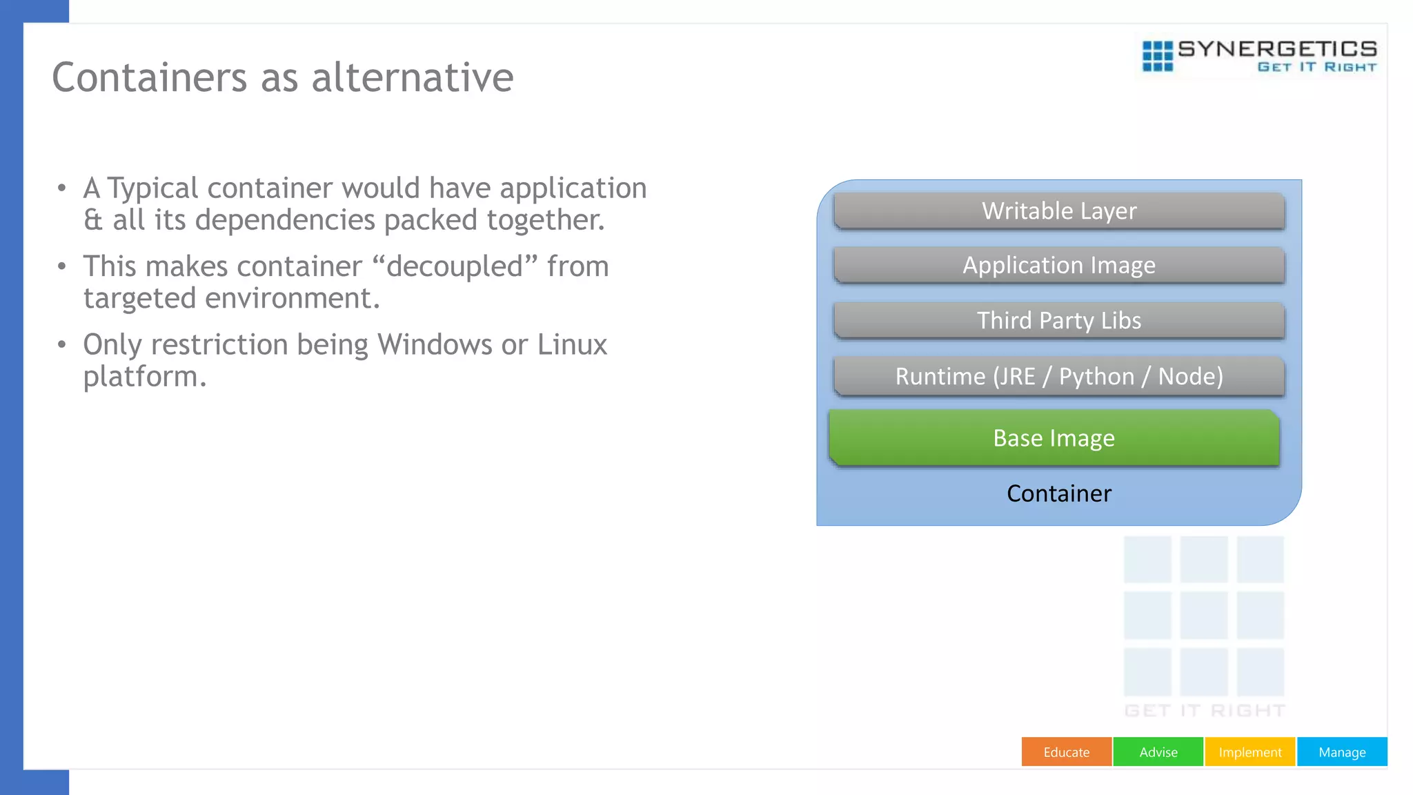 Introduction to Containers & Diving a little deeper into the benefits ...