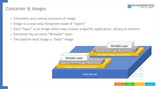 Introduction to Containers & Diving a little deeper into the benefits of Containerisation | PPT