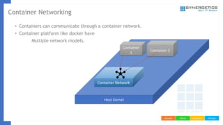 Introduction to Containers & Diving a little deeper into the benefits of Containerisation | PPT