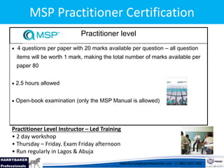 Msp quick guide | PPTX | Postgraduate Education | College Education