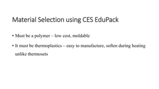 Material Selection (Plastic bags) | PPT
