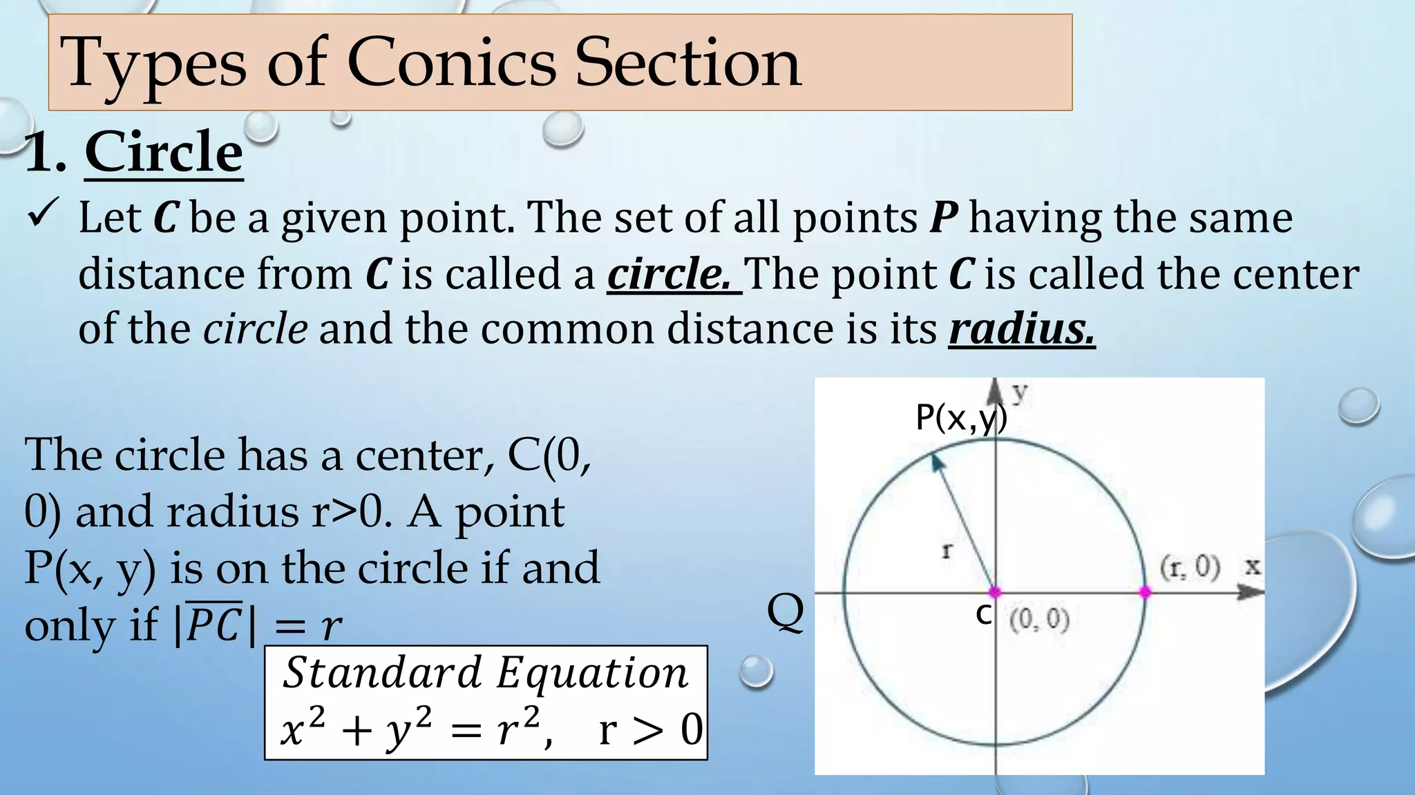 Conic Section | PPTX