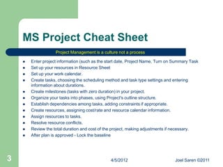Msproject | PPT