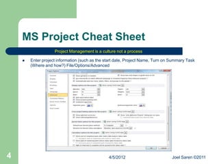 Msproject | PPT