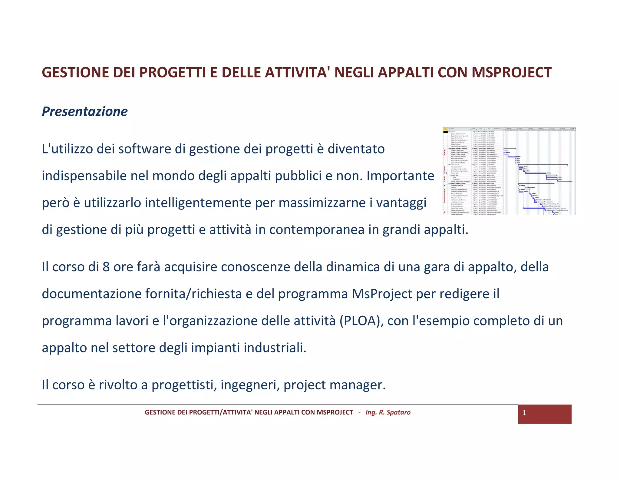 Ms project | PDF