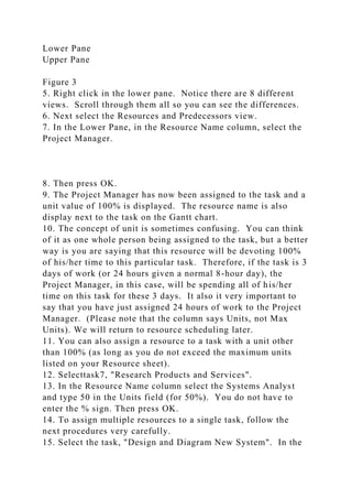 MS Project - Lesson #2 - Managing Project ResourcesObjectives - .docx