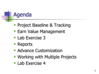 Ms Project 2007(advanced) | PPT