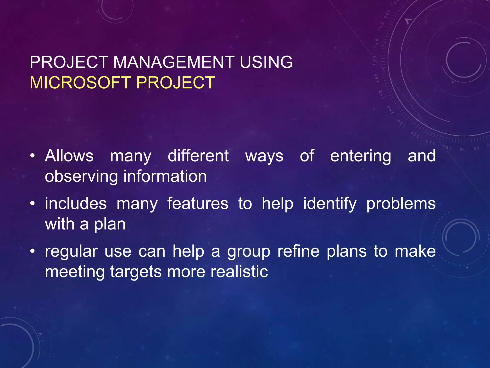 MS Project Final.ppt | Free Download