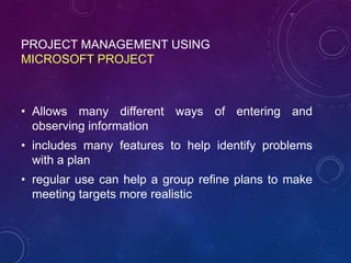 MS Project Final.ppt