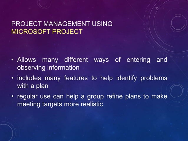 MS Project Final.ppt | Free Download