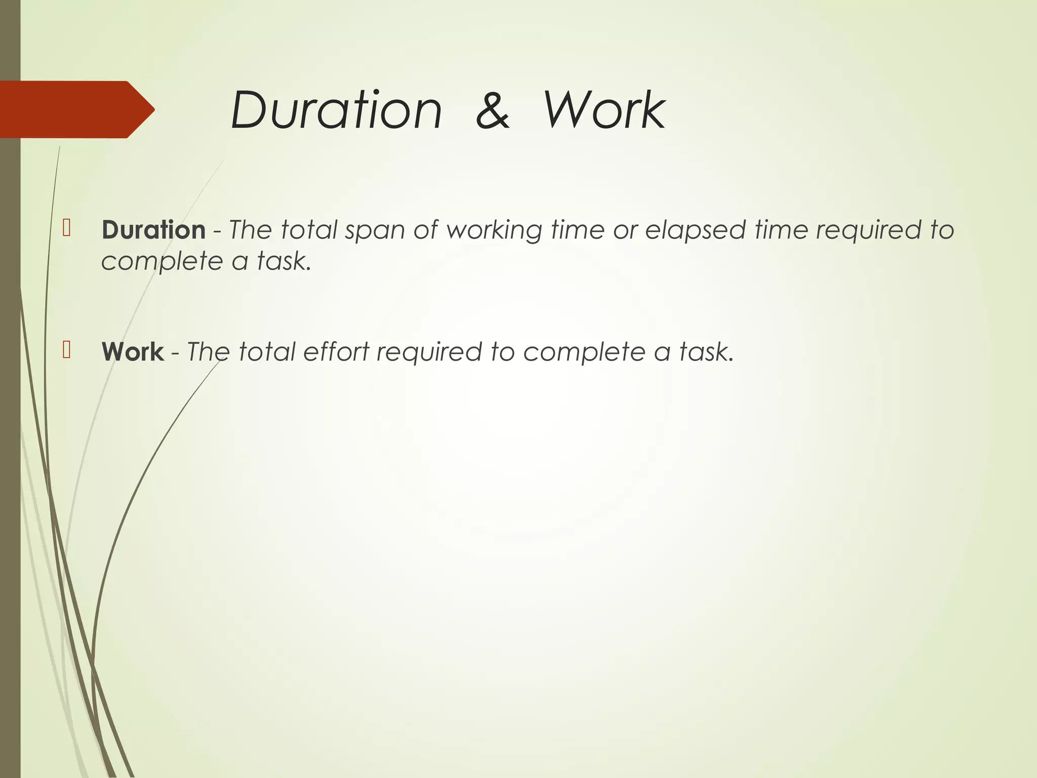 Ms project general introduction | PPT