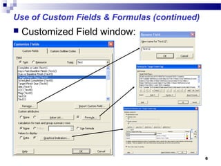 Graphical Indicators in MS Project | PPT
